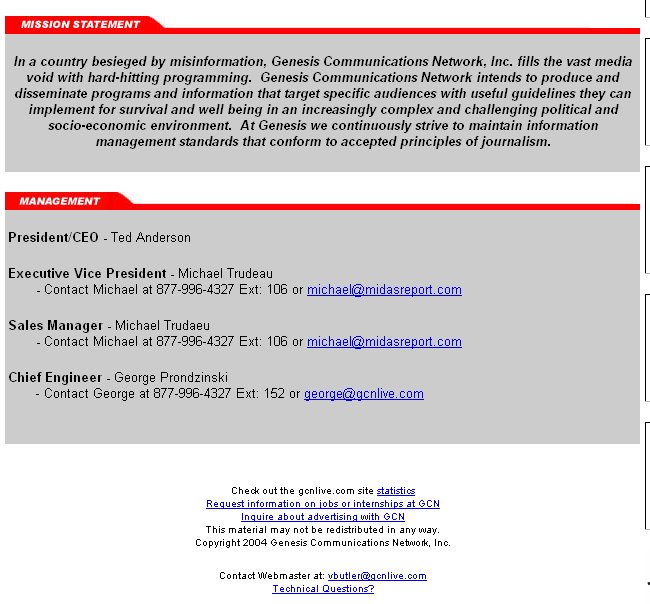 GCN and Anderson's Part